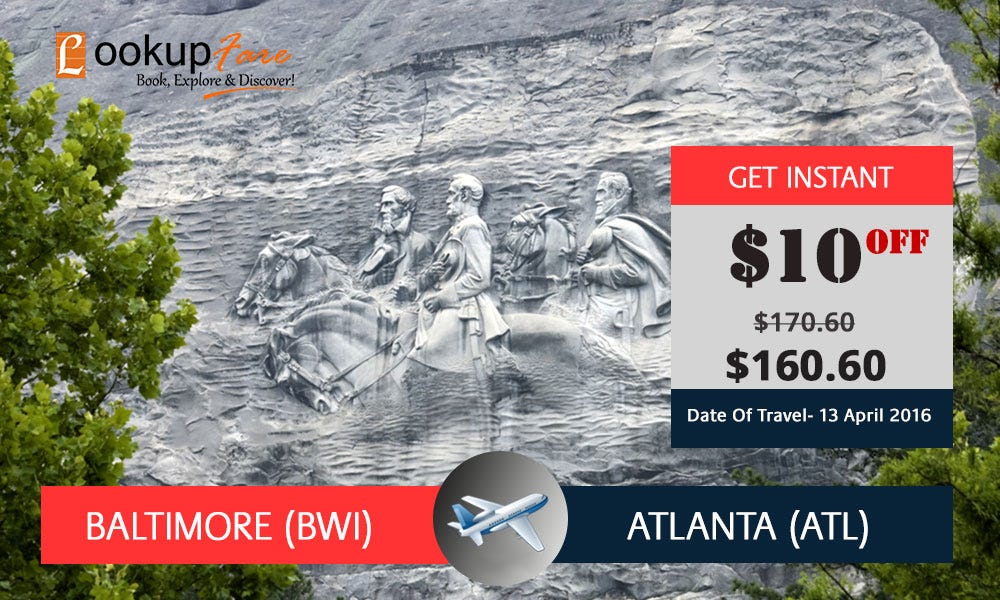 Special Deals for Baltimore to Atlanta | by Lookupfare -Cheap Flights ...