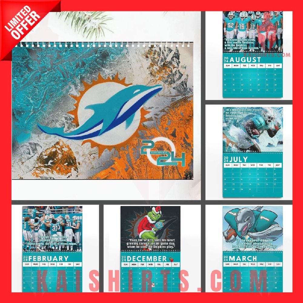 Miami Dolphins 2024 Wall Hanging Calendar | by Ileouaraso | Medium