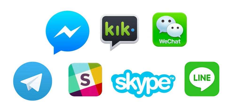 Popular list of Chatbot supported social media and messaging platforms ...