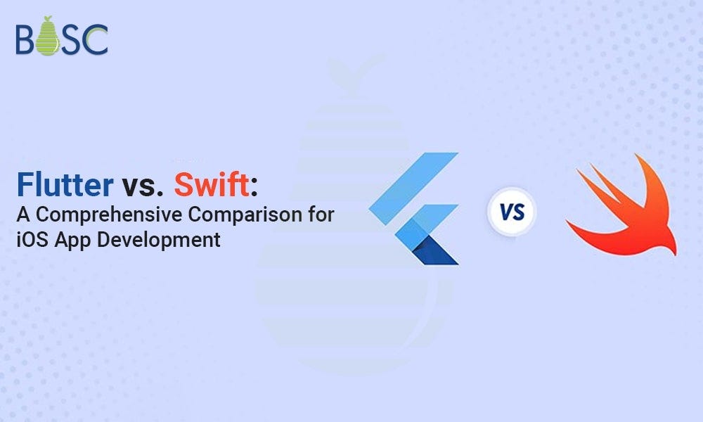 Flutter vs. Swift: A Comparison of Two Leading iOS App Development Frameworks | by Bosc Tech ...