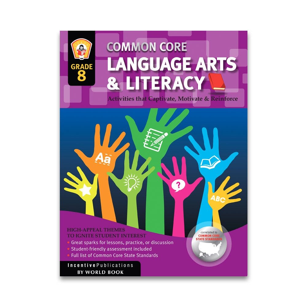 [EBOOK][BEST]} Common Core Language Arts Literacy Grade 8: Activities ...