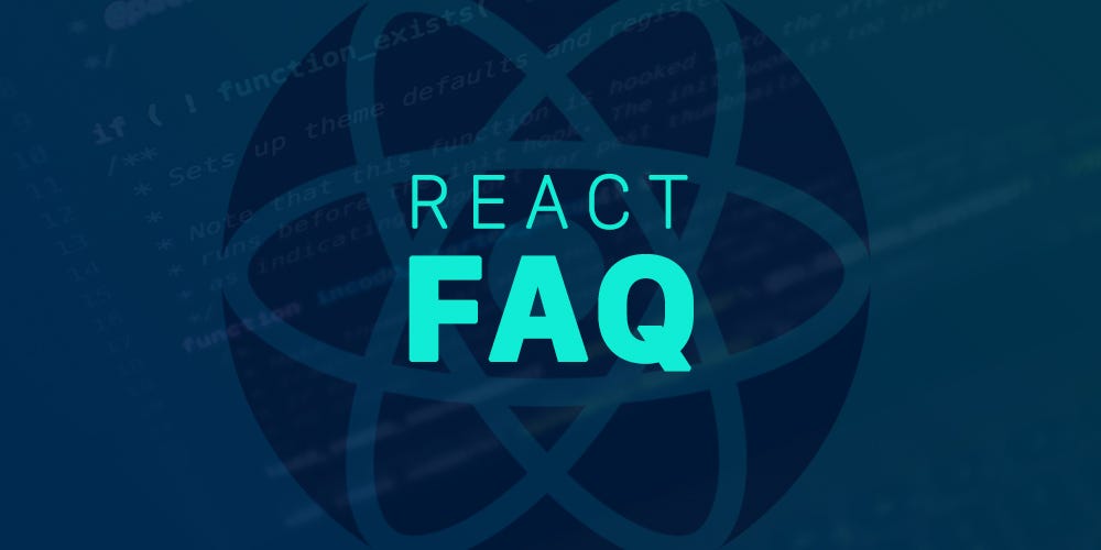 14 Frequently Asked Questions about ReactJS | by Dashbouquet | codeburst