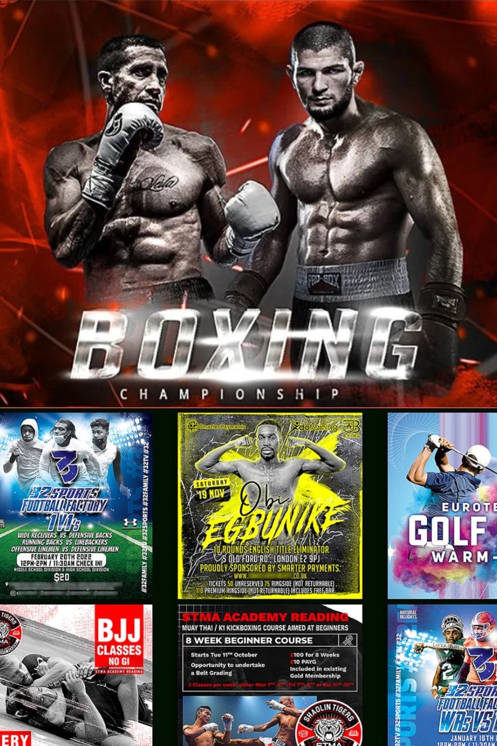 Design a professional advertising sports flyer or poster | by ...