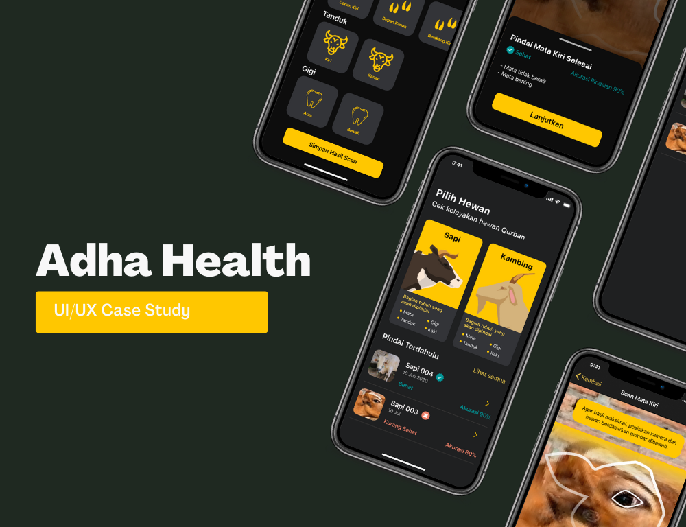 Adha Health : UI/UX Case Study. Studi kasus tentang bagaimana membantu ...