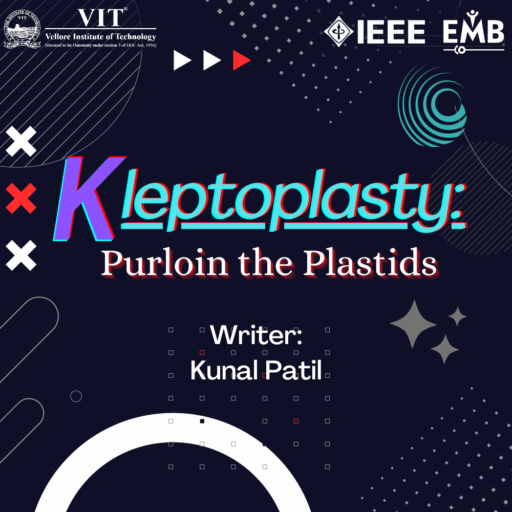 Kleptoplasty: Purloin the Plastids | by Kunal Patil | EMBSdiaries | Medium