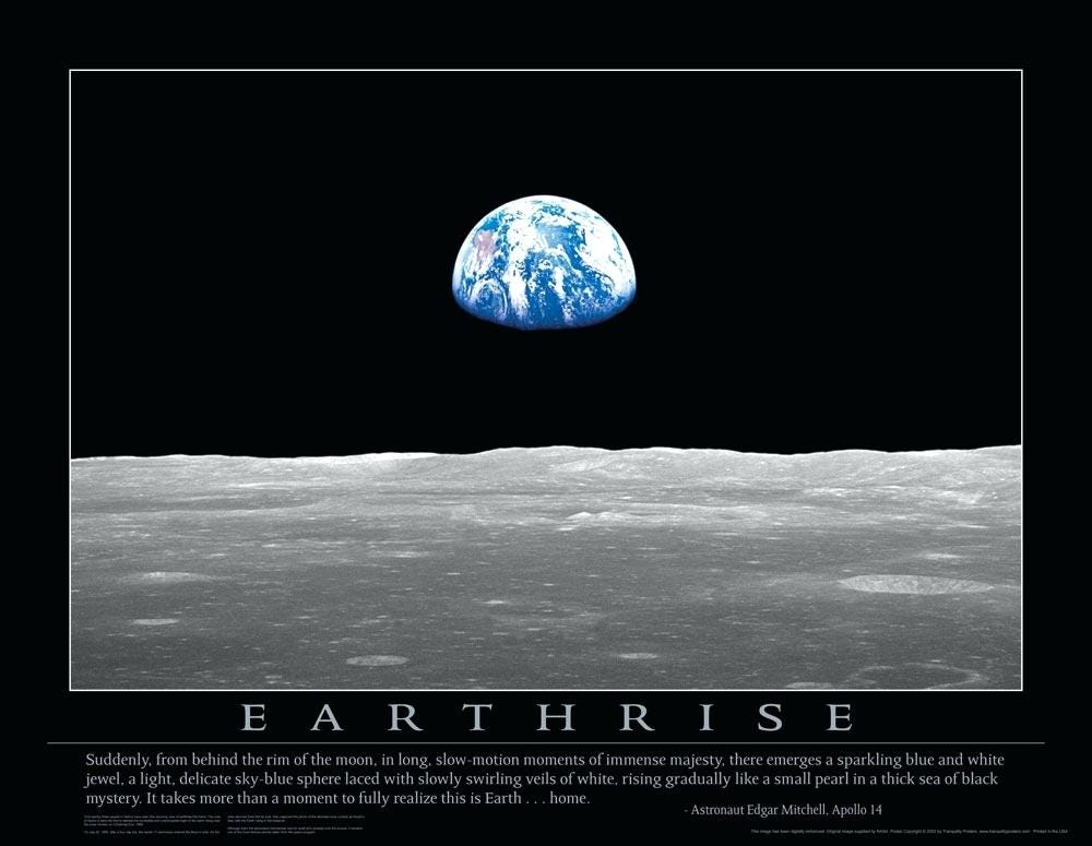 Earthrise Quote In The Shadow Of The Moon – Francis French, Colin