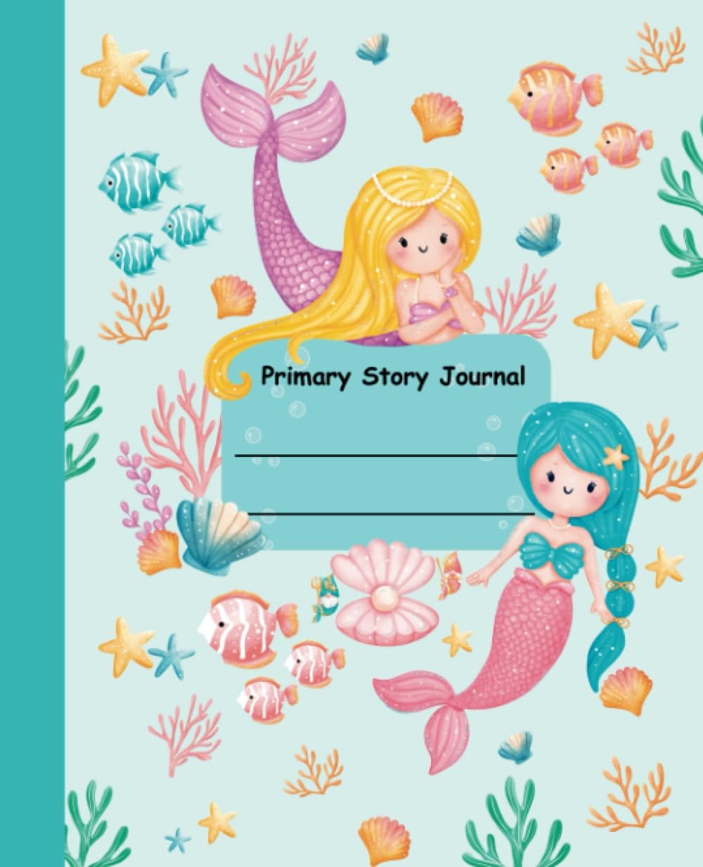 [EBOOK][BEST]} Primary Composition Notebook: Mermaid Grades K-2 Draw ...