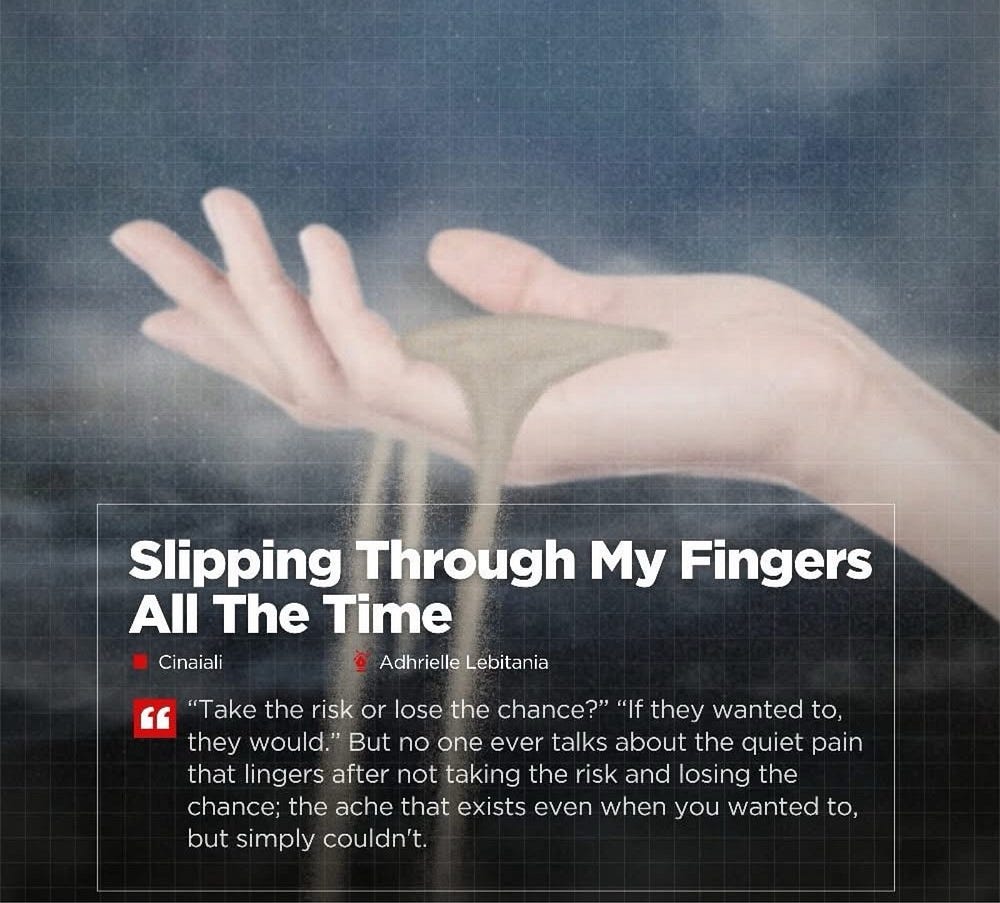 LITERARY | Slipping Through My Fingers All The Time | by aNgEł | Medium