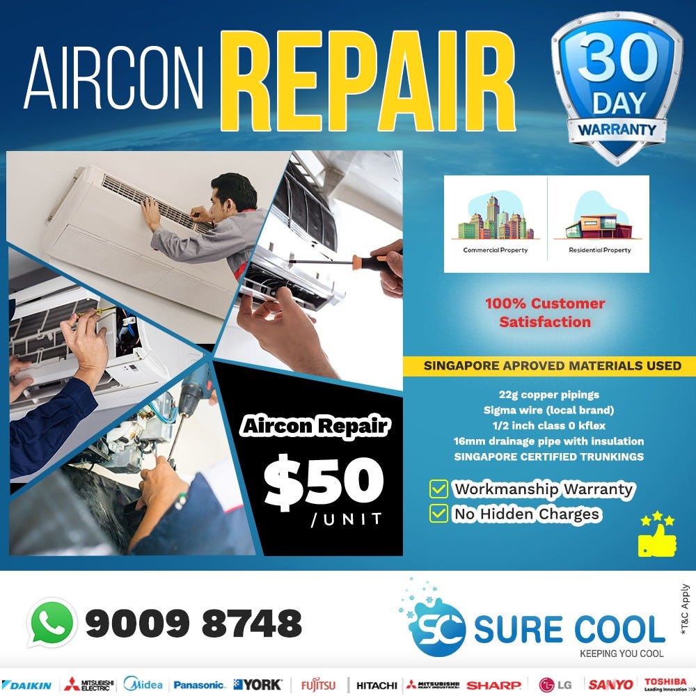 Aircon repair - surecool aircon - Medium