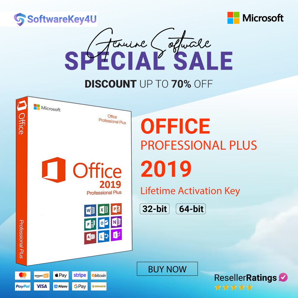 Software Sale 2024: Office 2019 Pro Genuine License. | by Softwarekey4U ...