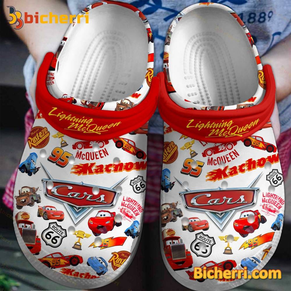 Rev up your style with our exclusive Ka-chow Lightning McQueen Crocs ...