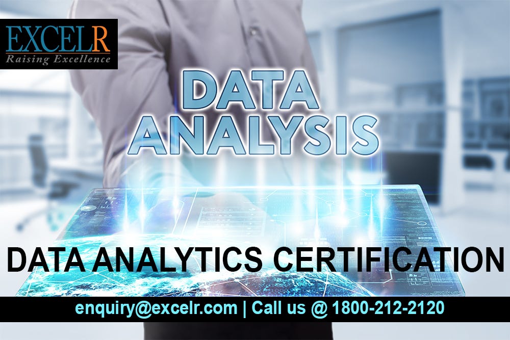 Data Analytics Training. At Excelr, the data analytics course… | by durga prasad | Medium