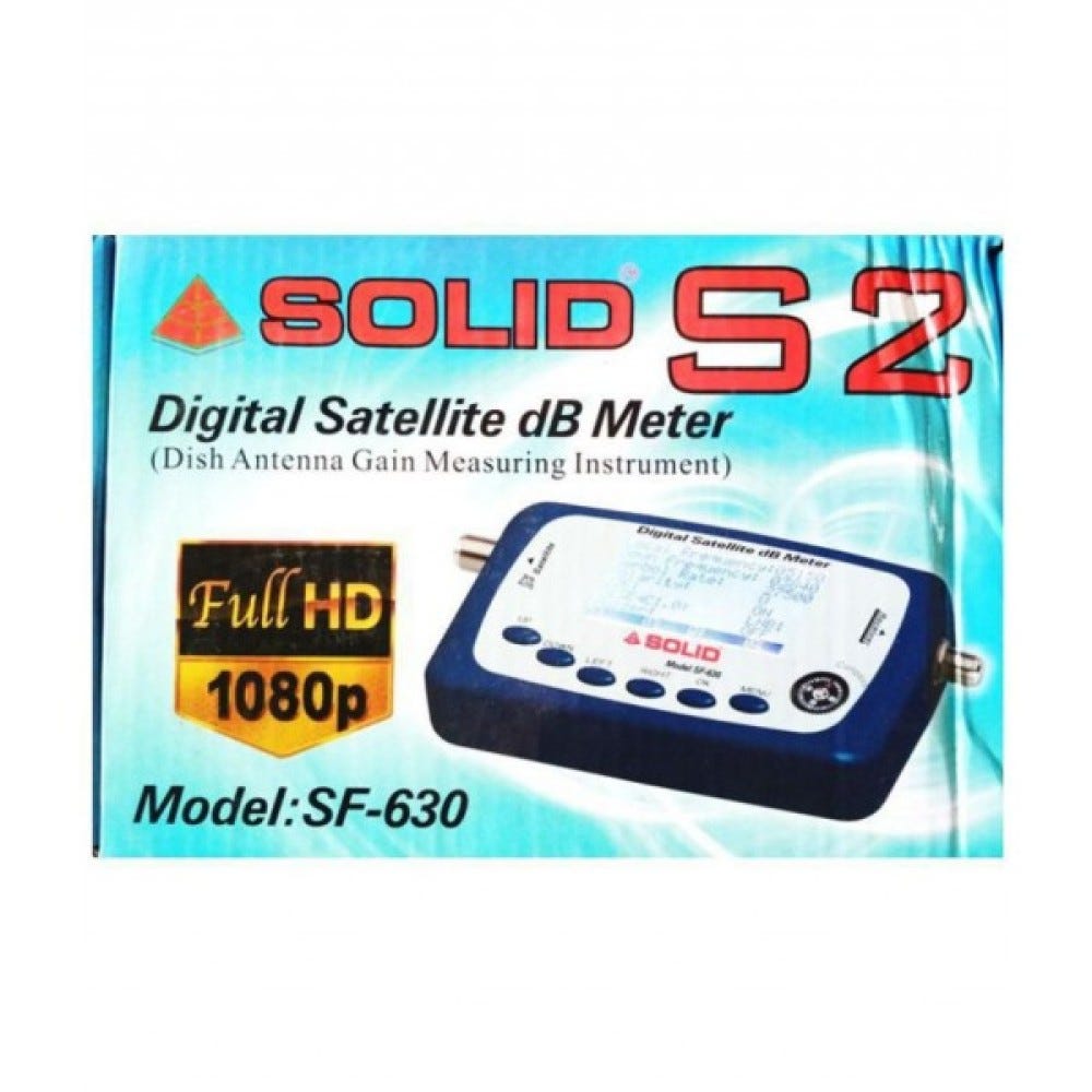 Solid SF-630 Digital Satellite dB Meter - solidtv box - Medium