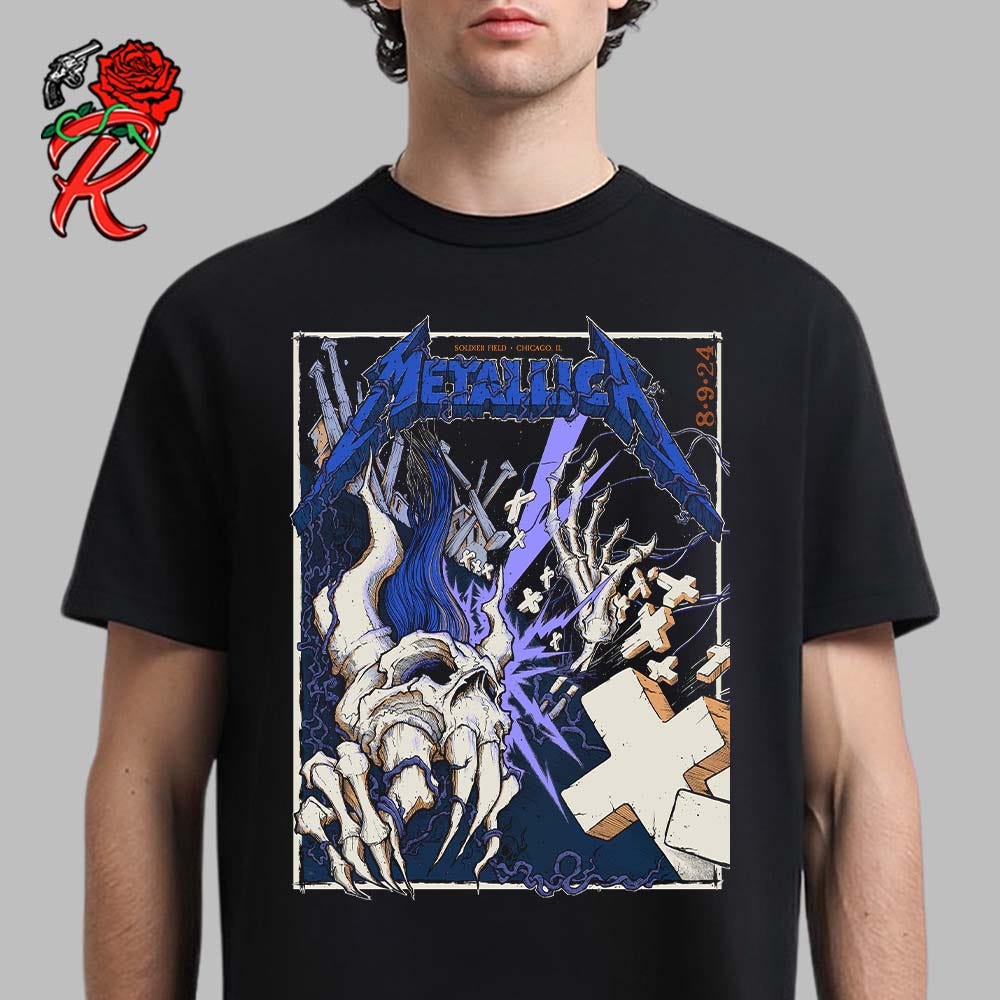 Metallica M72 Chicago IL Night 1 Merch Poster For Soldier Field On ...