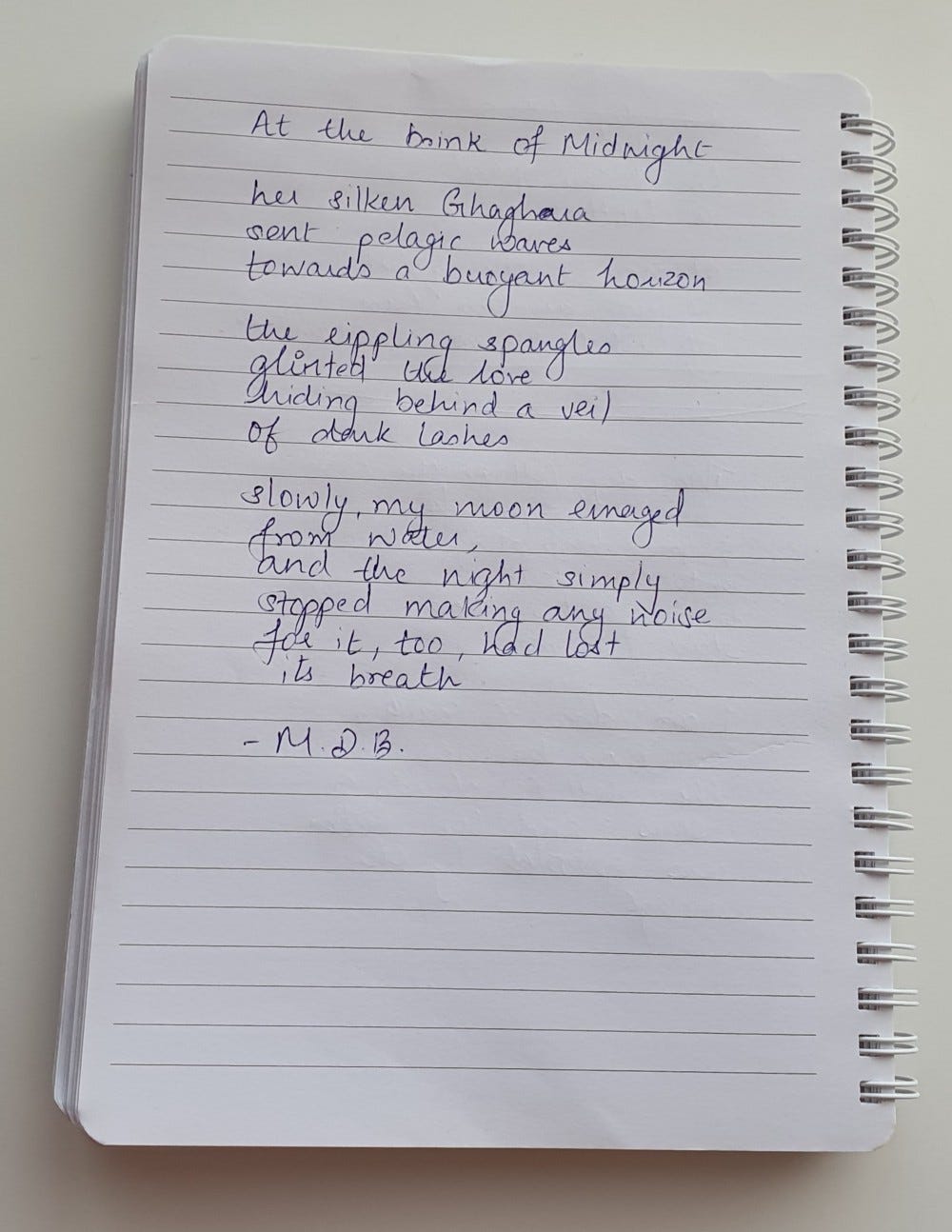At The Brink Of Midnight. a poem | by Manasi Diwakar | Paper Poetry ...