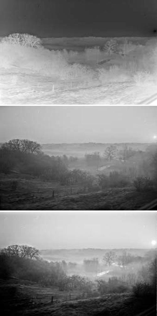 How To View Black And White Negatives