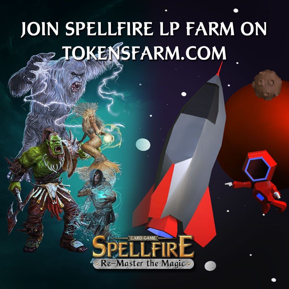 Spellfire LP Farm with HUGE Rewards is LIVE! | by Spellfire - Re-master ...