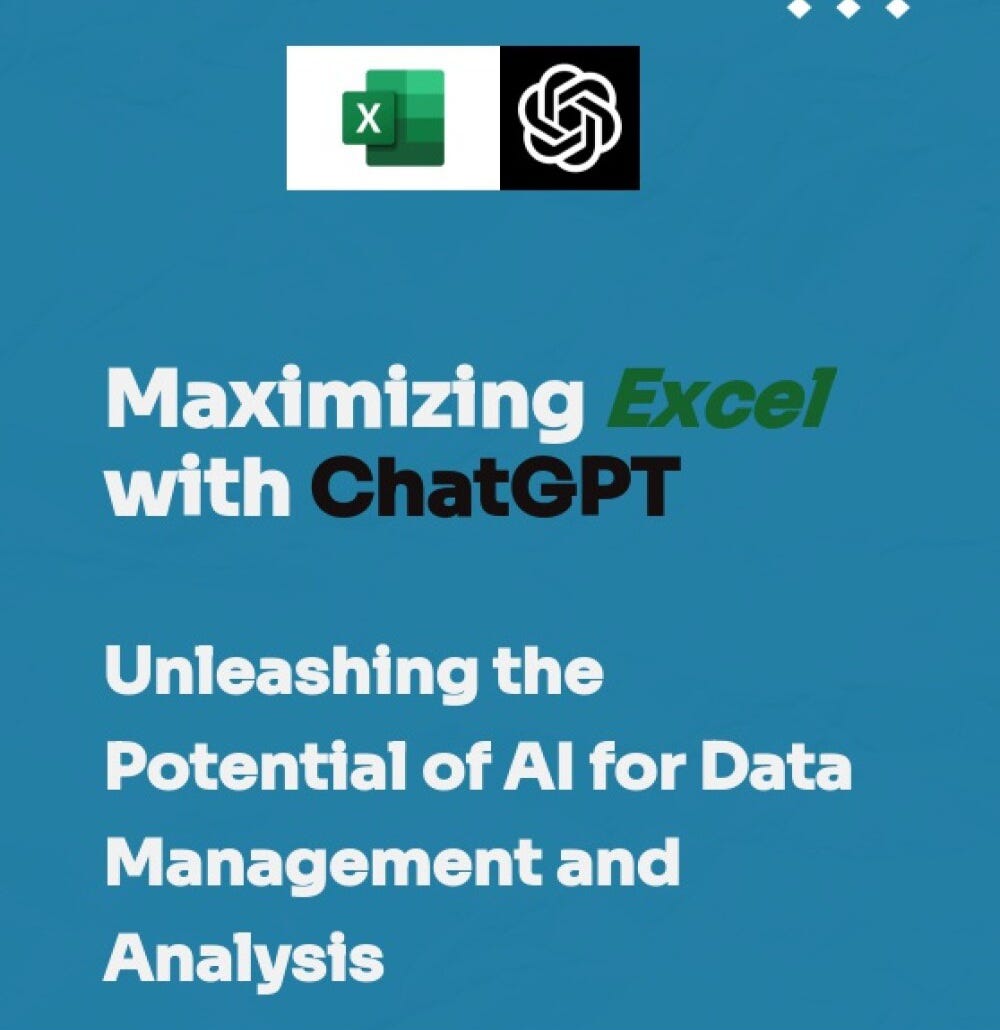 Maximizing Excel with ChatGPT by Zeph Nwokeji | by Zeph Nwokeji | Dec, 2023 | Medium