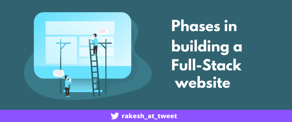 The flow of building a full-stack web application | by Rakesh Potnuru ...