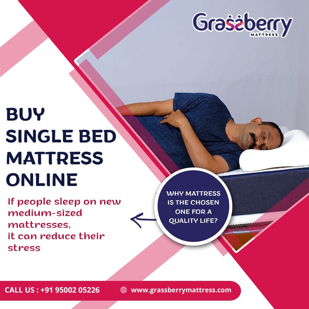 Single Bed- You Need To Improve Quality Sleep Time Part-1 | by ...