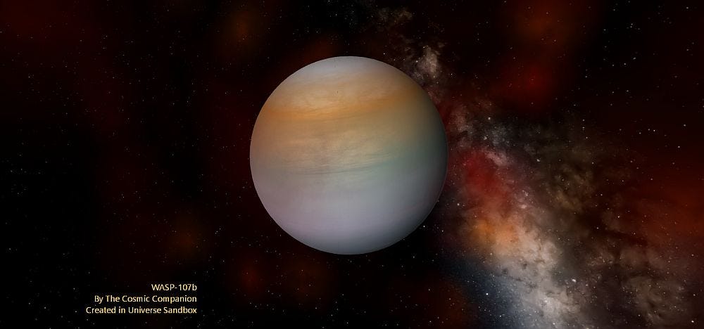 The Exoplanet WASP-107b is a Real Super-Puff | The Cosmic Companion
