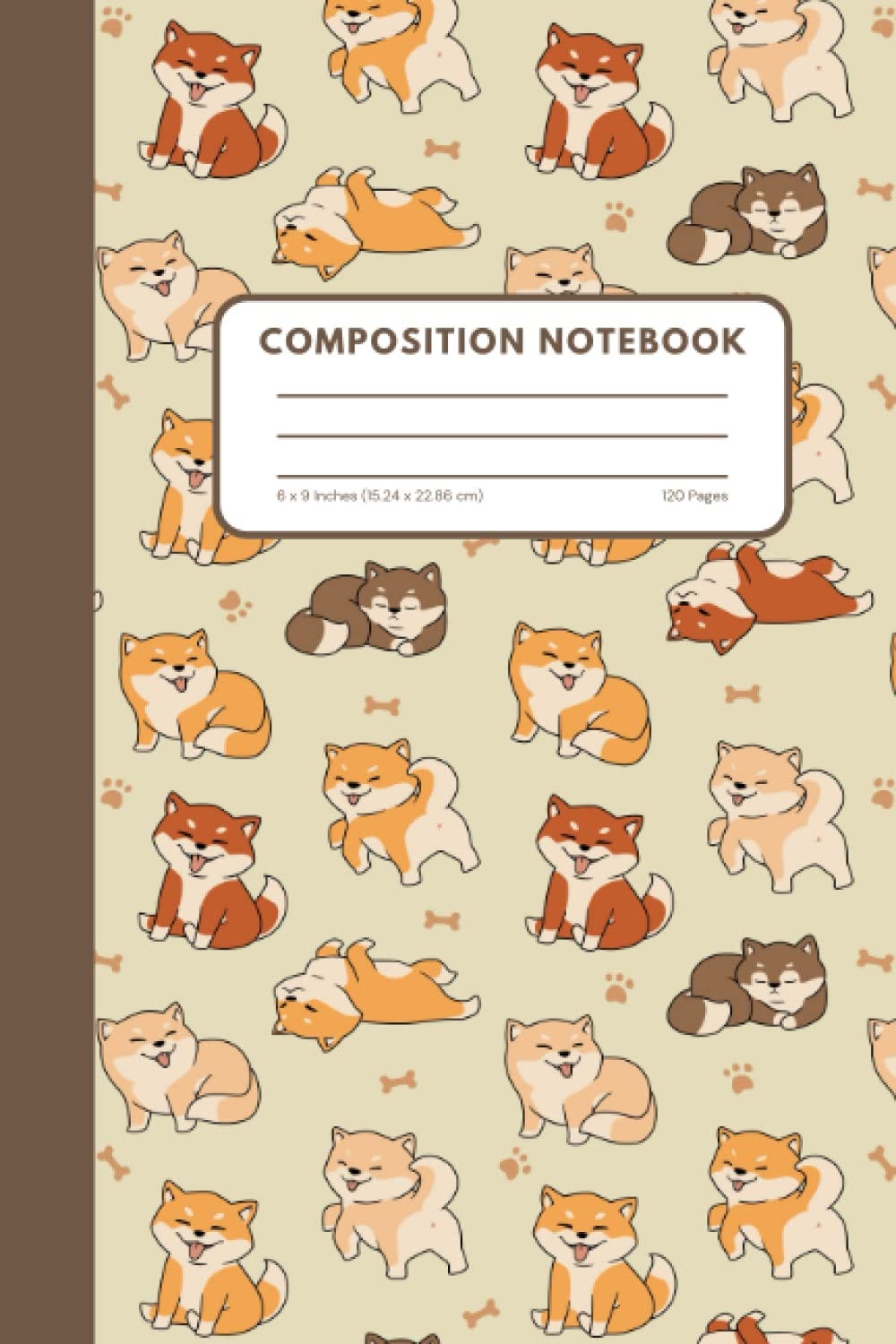 [EBOOK][BEST]} Shiba Inu Composition Notebook: 120 lined writing ...