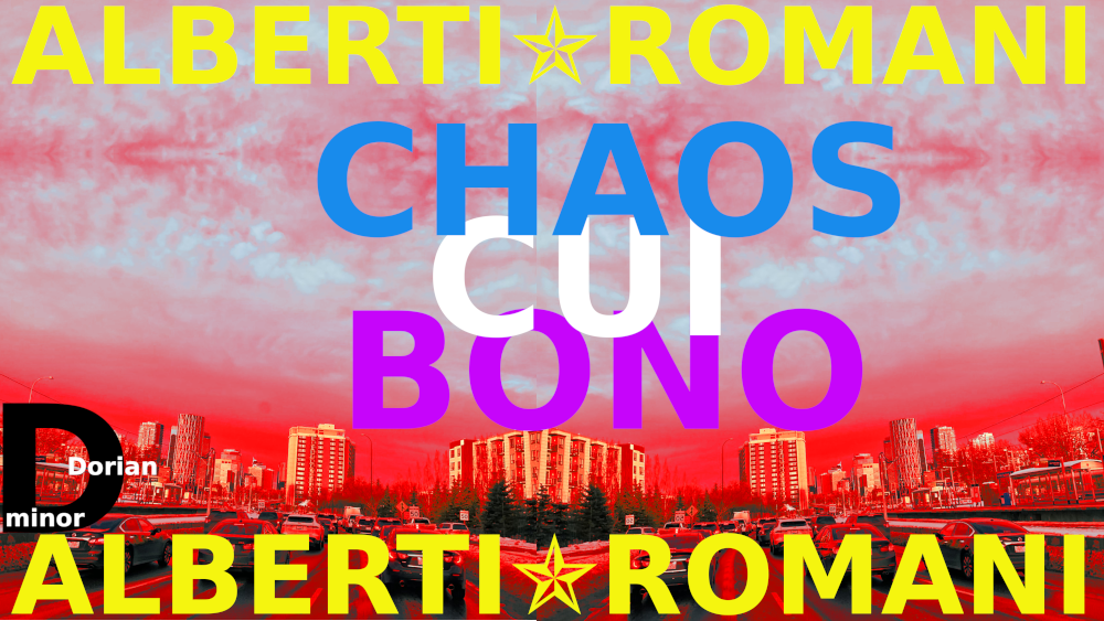 Chaos, Cui Bono, in D Dorian (minor) | by A L B E R T I☆R O M A N I | A ...