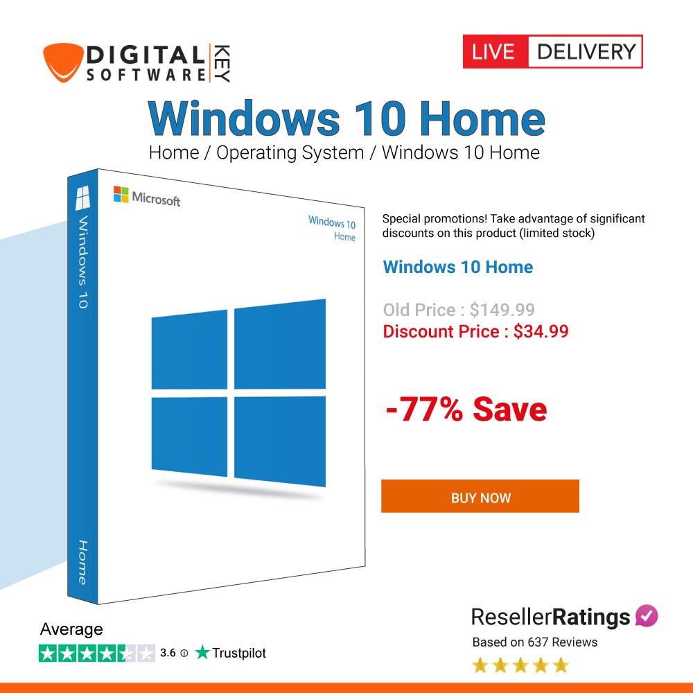 Get an incredible 77% discount on Windows 10 Home! - Sonja Marcum - Medium