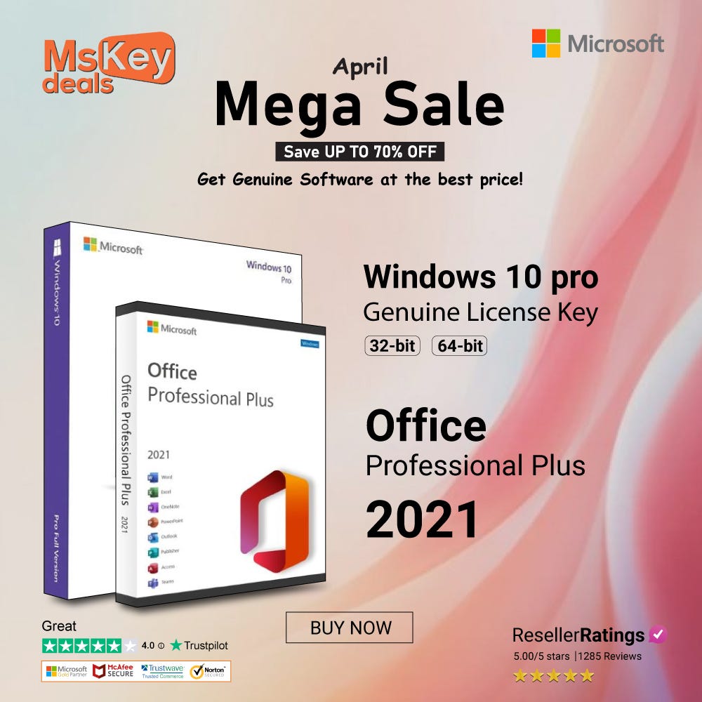 Windows 10 Pro and Office Professional Plus 2021 Deals You Can’t Miss ...