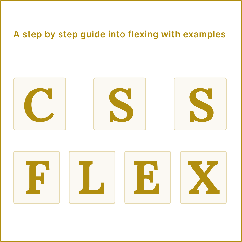 14 steps to flex like CSS flex!. Flex now! | by Arsen Shkenza | CodeX ...