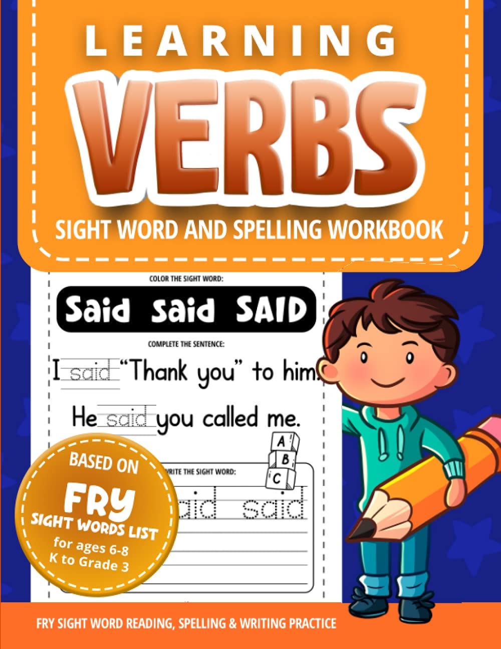 [READ][BEST]} Learning Verbs: Sight word and spelling workbook based on ...