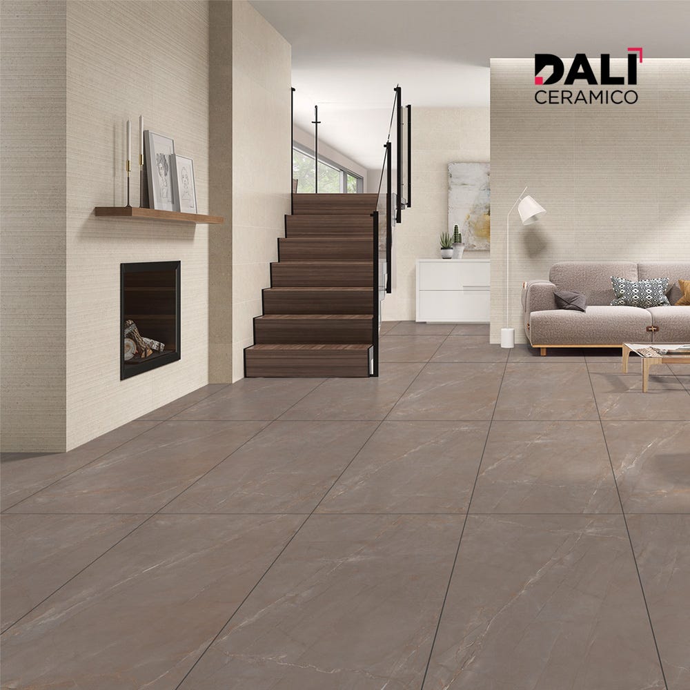 Armani Ash Porcelain Tiles - DALI Ceramico- Kalpesh - Medium