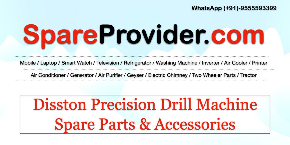 Disston Precision Drill Machine Spare Parts & Accessories | Drill ...