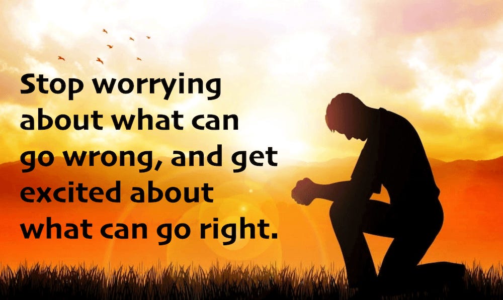 How to Stop Worrying. There are exactly three things that… | by Brandon ...