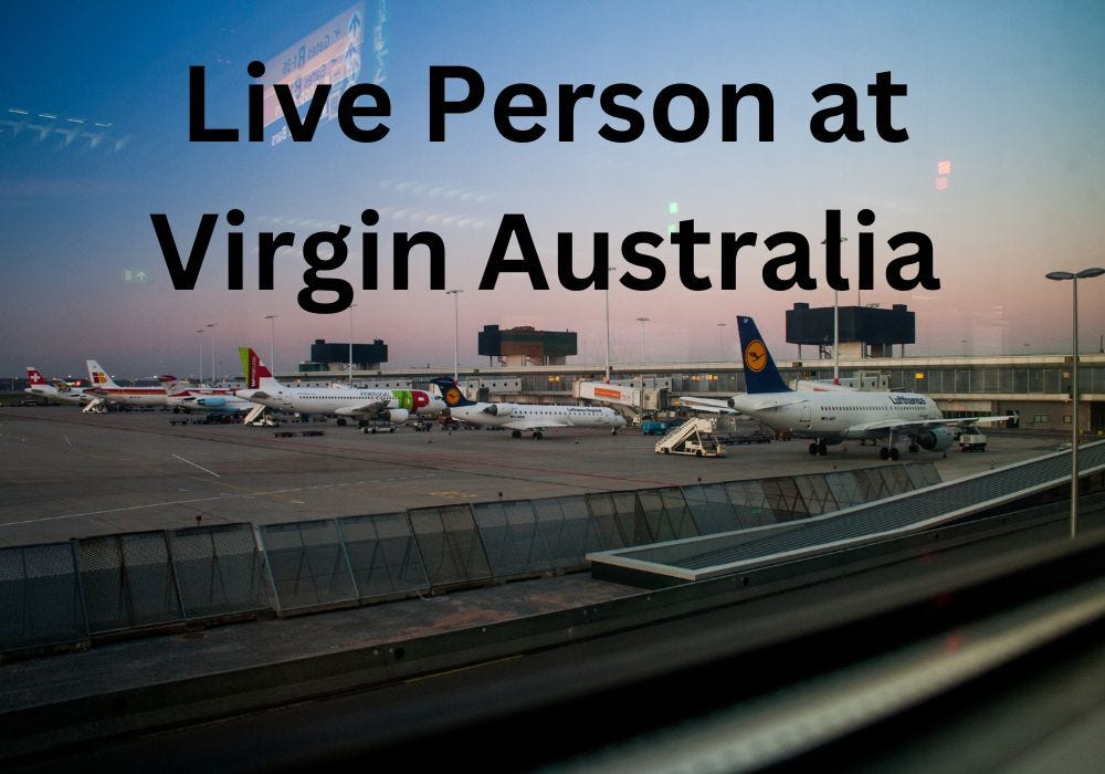 How to Find a Live Person at Virgin Australia | by Mark hron | Jul ...