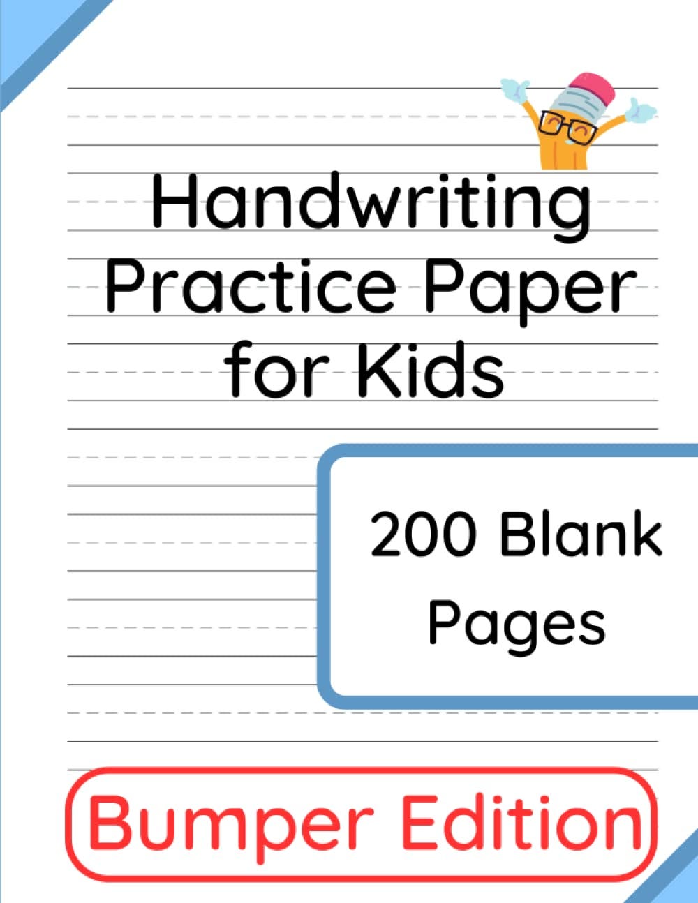 [PDF][BEST]} Handwriting Practice Paper for Kids: Large Edition — 200 ...