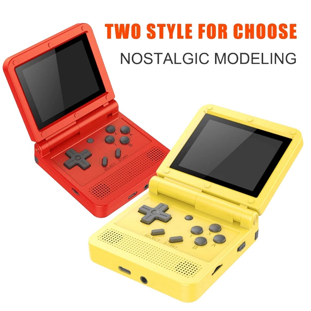 Immersive Gaming on the Go: V90 Retro Handheld Console with 15000 Games ...