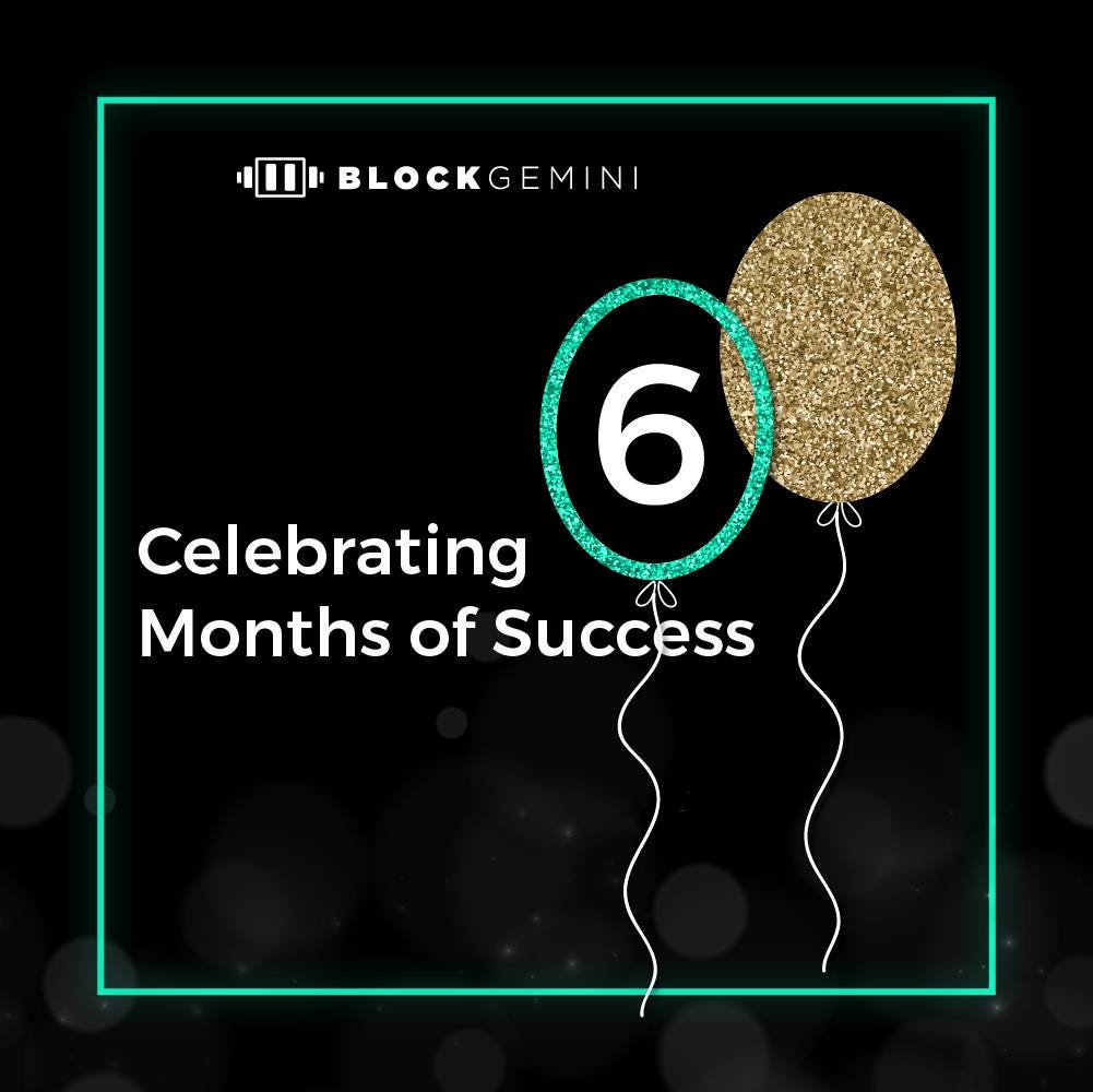 6 MONTHS OF SUCCESS. Block Gemini Technologies celebrates… | by Block ...