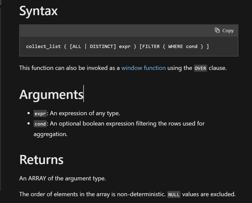 Exploring Spark SQL: Unveiling the Power of Collect list () Function. | by Kumarsatwik | Medium