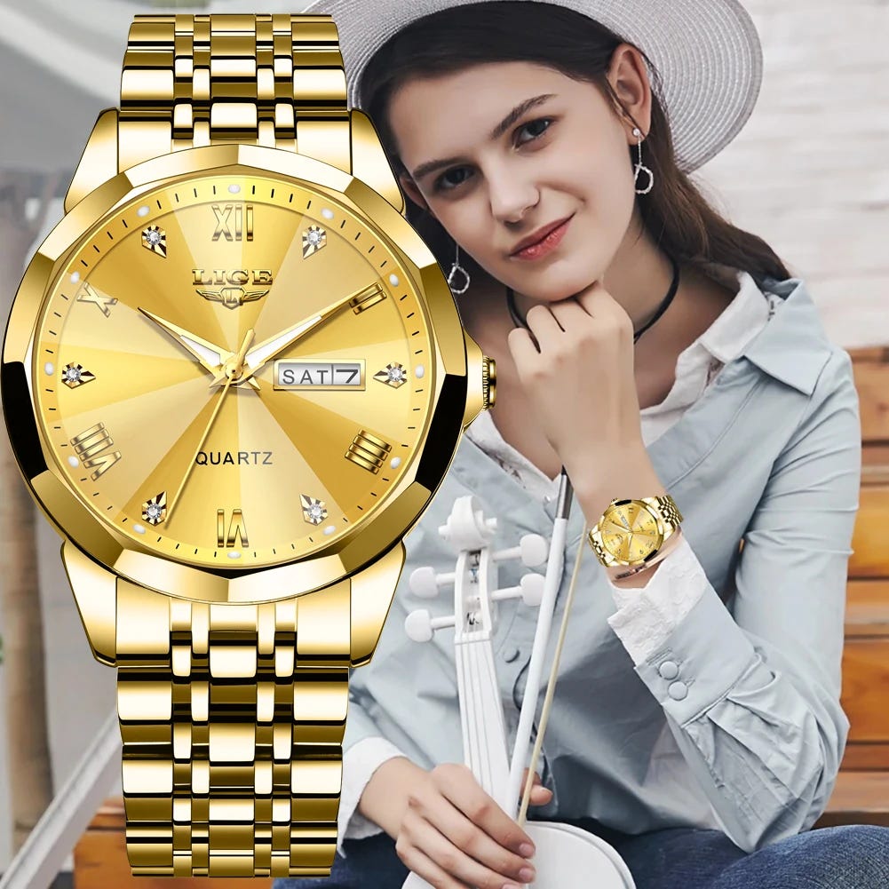 Review: LIGE Fashion Quartz Wristwatch — A Stylish Companion for Active ...