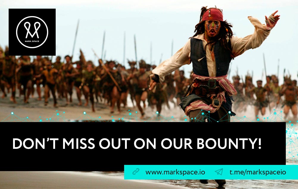 DON’T MISS OUT ON OUR BOUNTY!. Join us on: | by MARK.SPACE | Medium