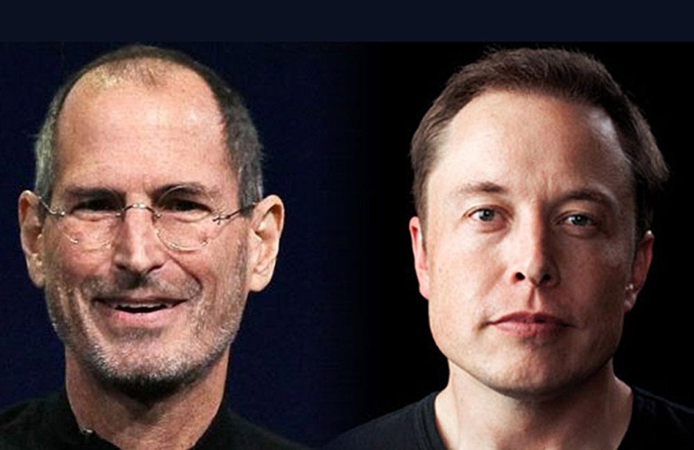 Steve Jobs vs Elon Musk: The Similarities, Differences and Lessons We ...