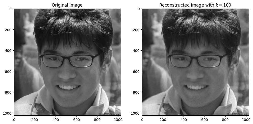 Singular Value Decomposition applied to Images + Streamlit App | by ...