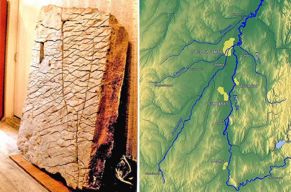 One Million Year Old Stone Map Found In the Ural Mountains Of Eastern ...