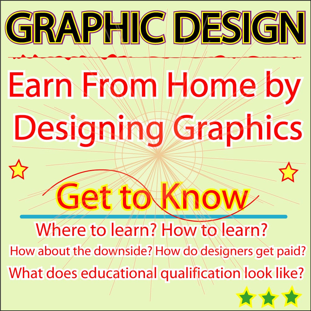 Earn Online By Learning Graphic Design [At Home] | by Fine Graphic Design | Medium