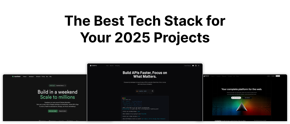 The Ultimate Tech Stack for Your 2025 Projects | by Ivan Ivanov | Medium