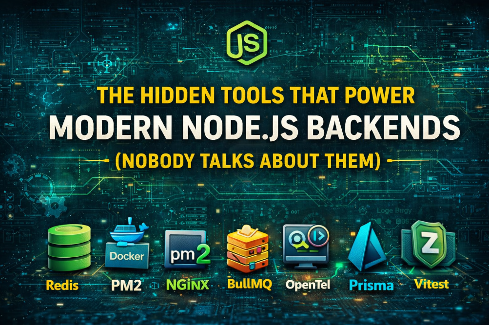 The Hidden Tools That Power Modern Node.js Backends (Nobody Talks About Them) | by Somendradev ...