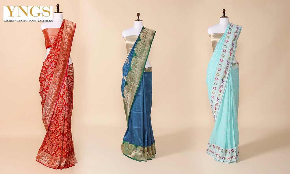 Varanasi’s Best Banarasi Saree Wholesalers: A Treasure Trove of Elegance | by Omtechshopping ...