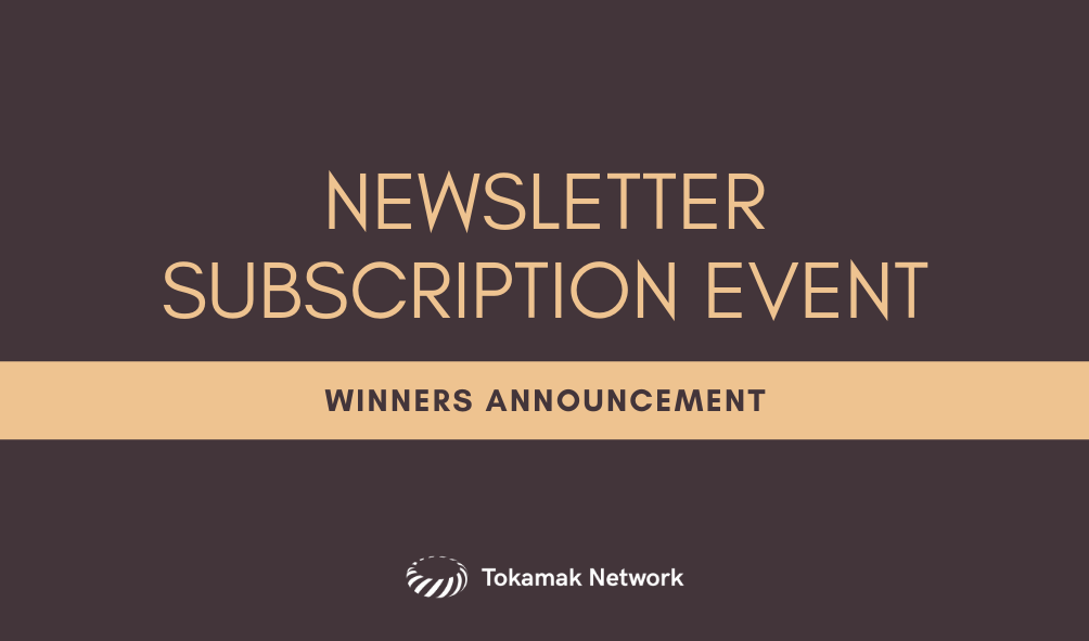 [Winners Announcement] Newsletter Subscription Giveaway Event | by ...