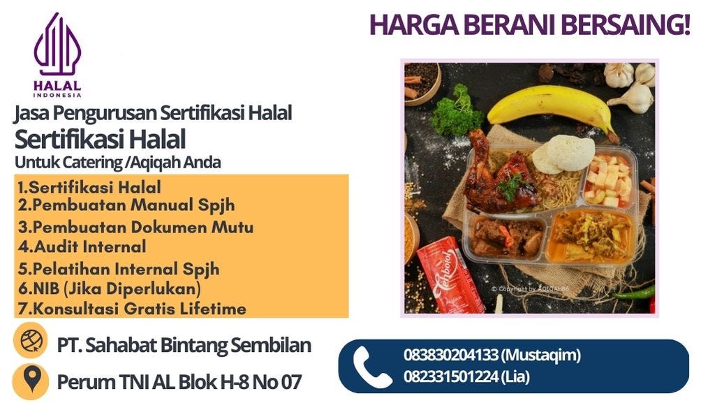 WA:083830204133 Perizinan Termurah Proses Sertifikasi Halal kec. gedangan kab. Sidoarjo | by ...